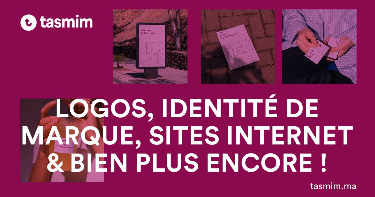 Tasmim | Logo, identité de marque, conception graphique et bien plus